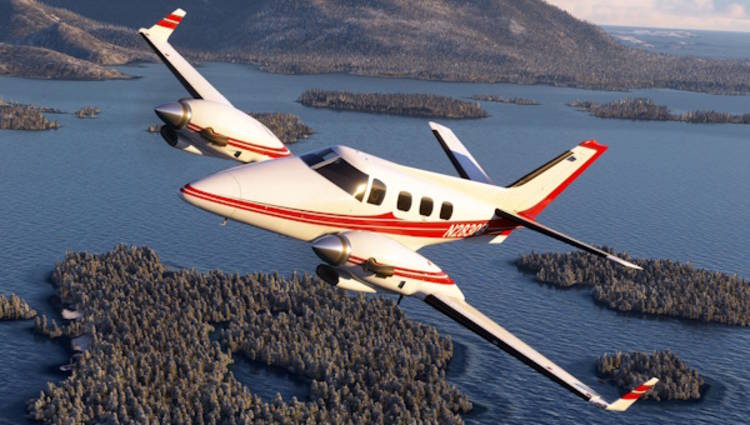 Just Flight - Black Square Dukes for Microsoft Flight Simulator