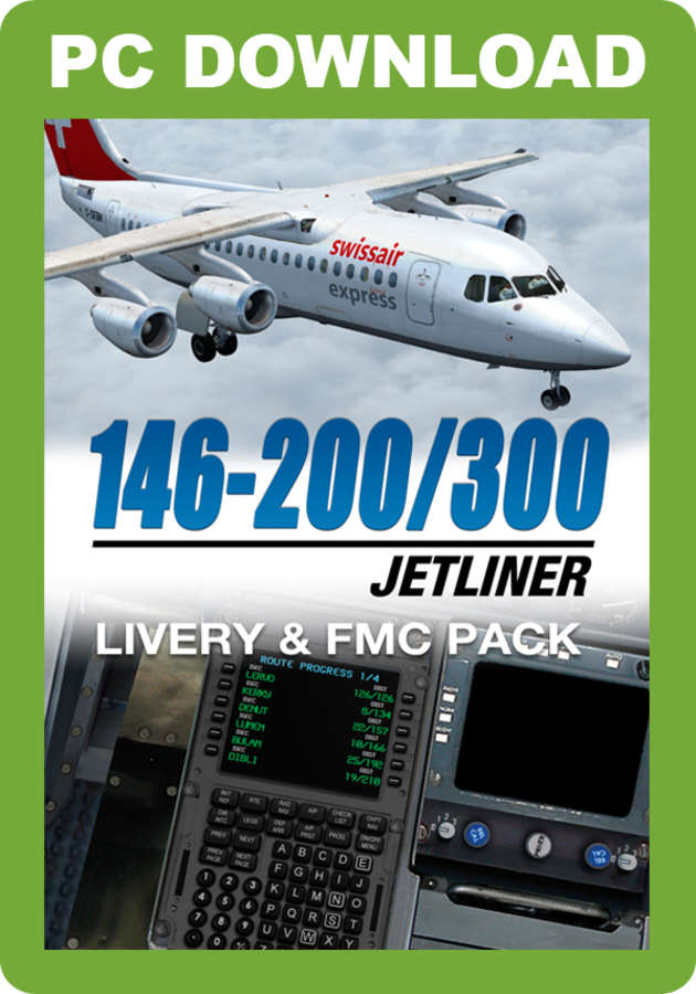 Just Flight - 146-200/300 Jetliner Livery & FMC Expansion Pack