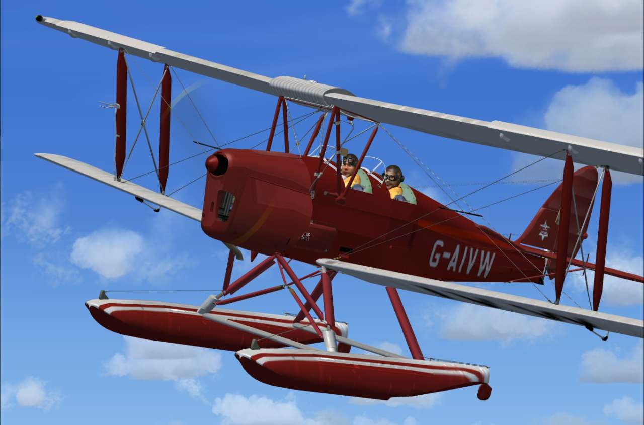 Just Flight - Tiger Moth Float Plane Pack
