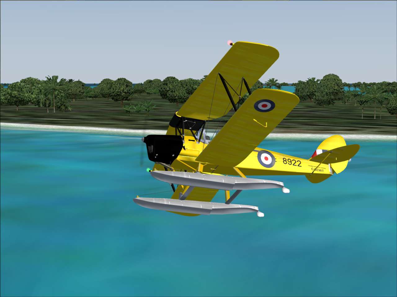 Just Flight - Tiger Moth Float Plane Pack