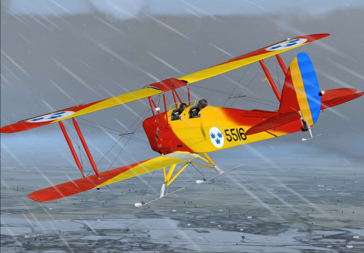 Just Flight - Tiger Moth Float and Ski Double Pack