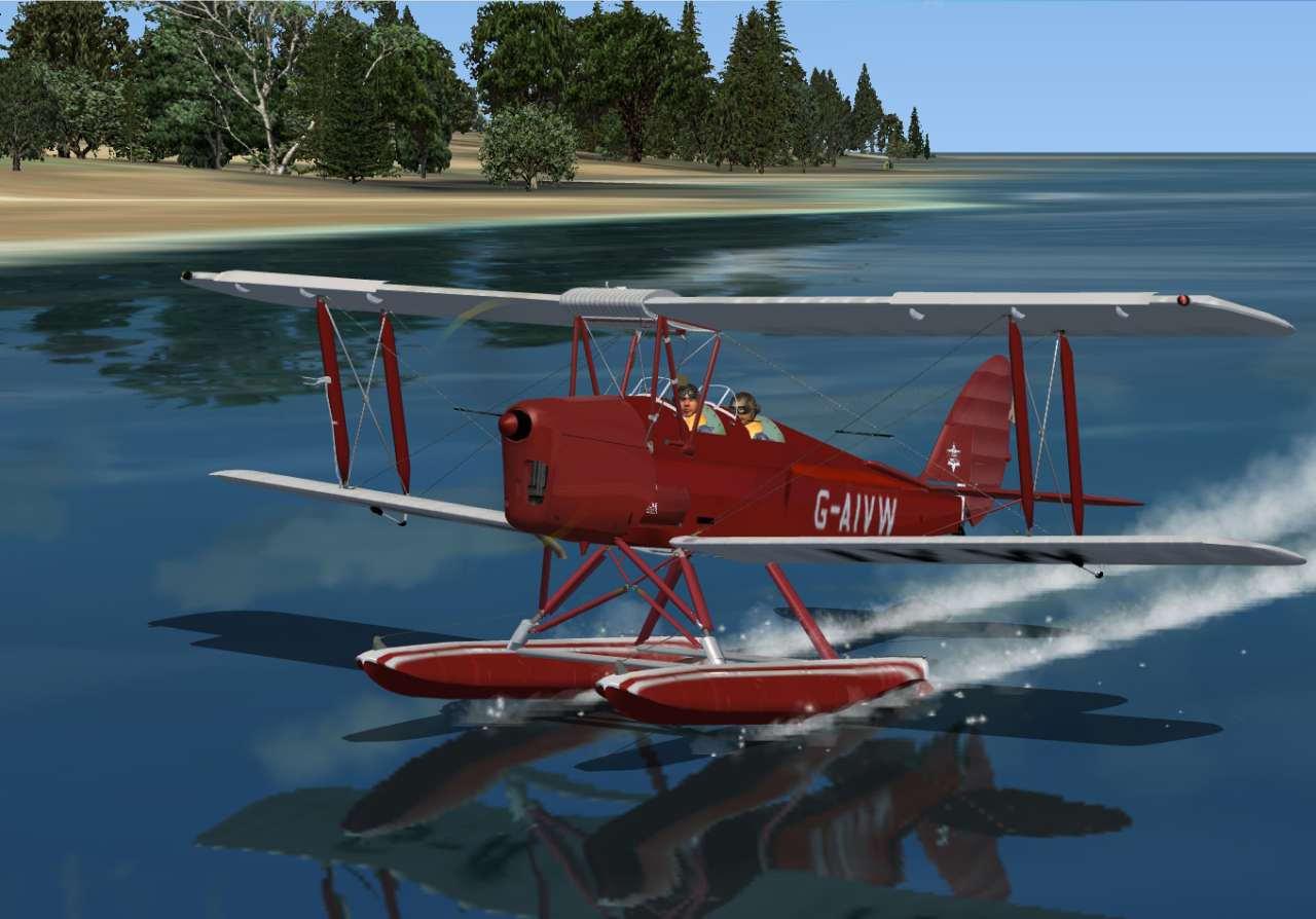 Just Flight - Tiger Moth Float and Ski Double Pack