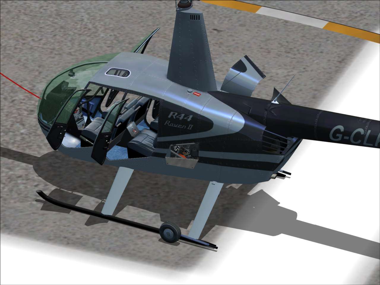 Just Flight - Flying Club R44 Helicopter