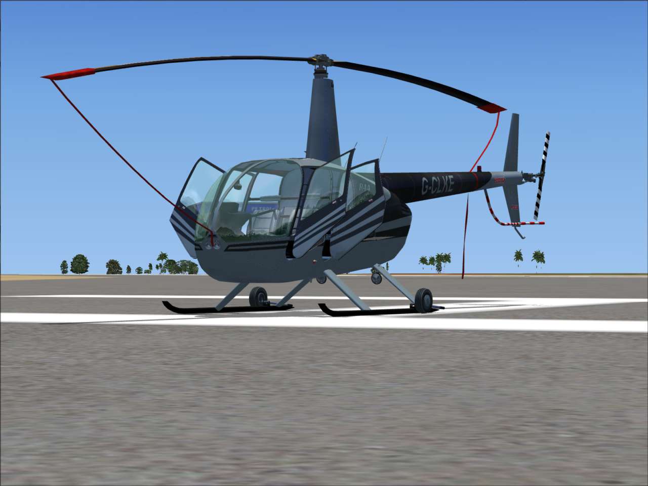 Just Flight - Flying Club R44 Helicopter