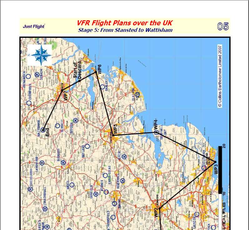 Just Flight - VFR Flight Plans UK Vol. 1