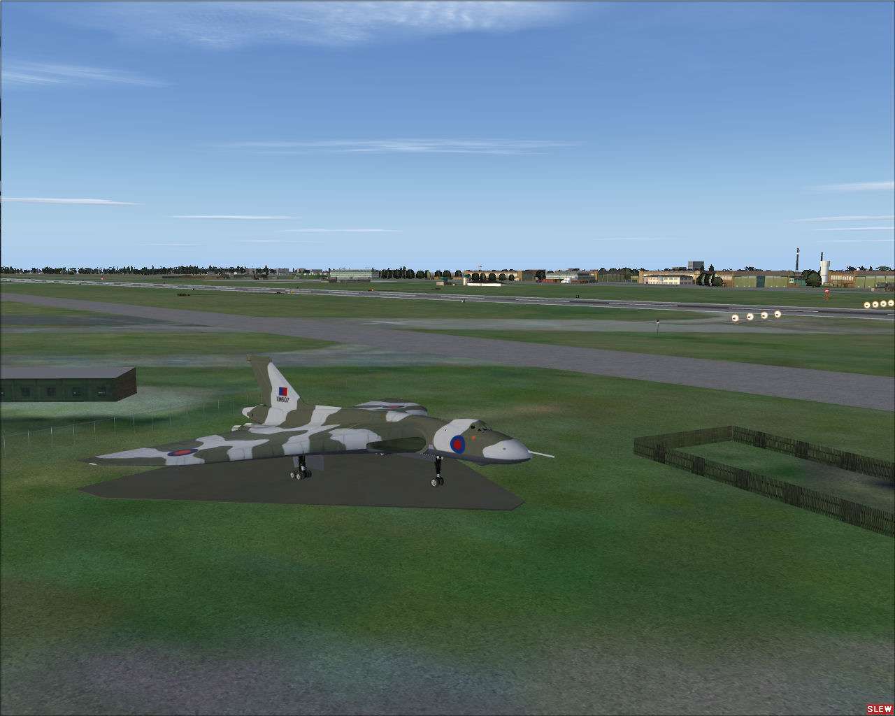Just Flight - RAF Waddington (FREEWARE by John Young UKMIL)