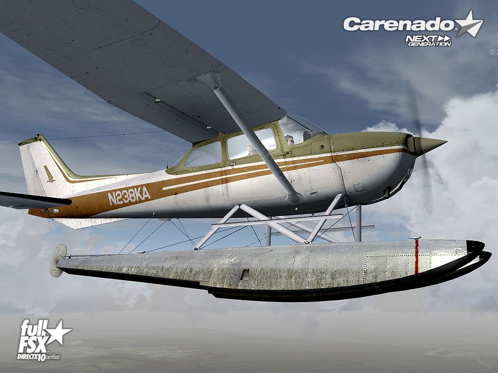 Just Flight - Carenado C172N Skyhawk II Float Plane (FSX & P3D)