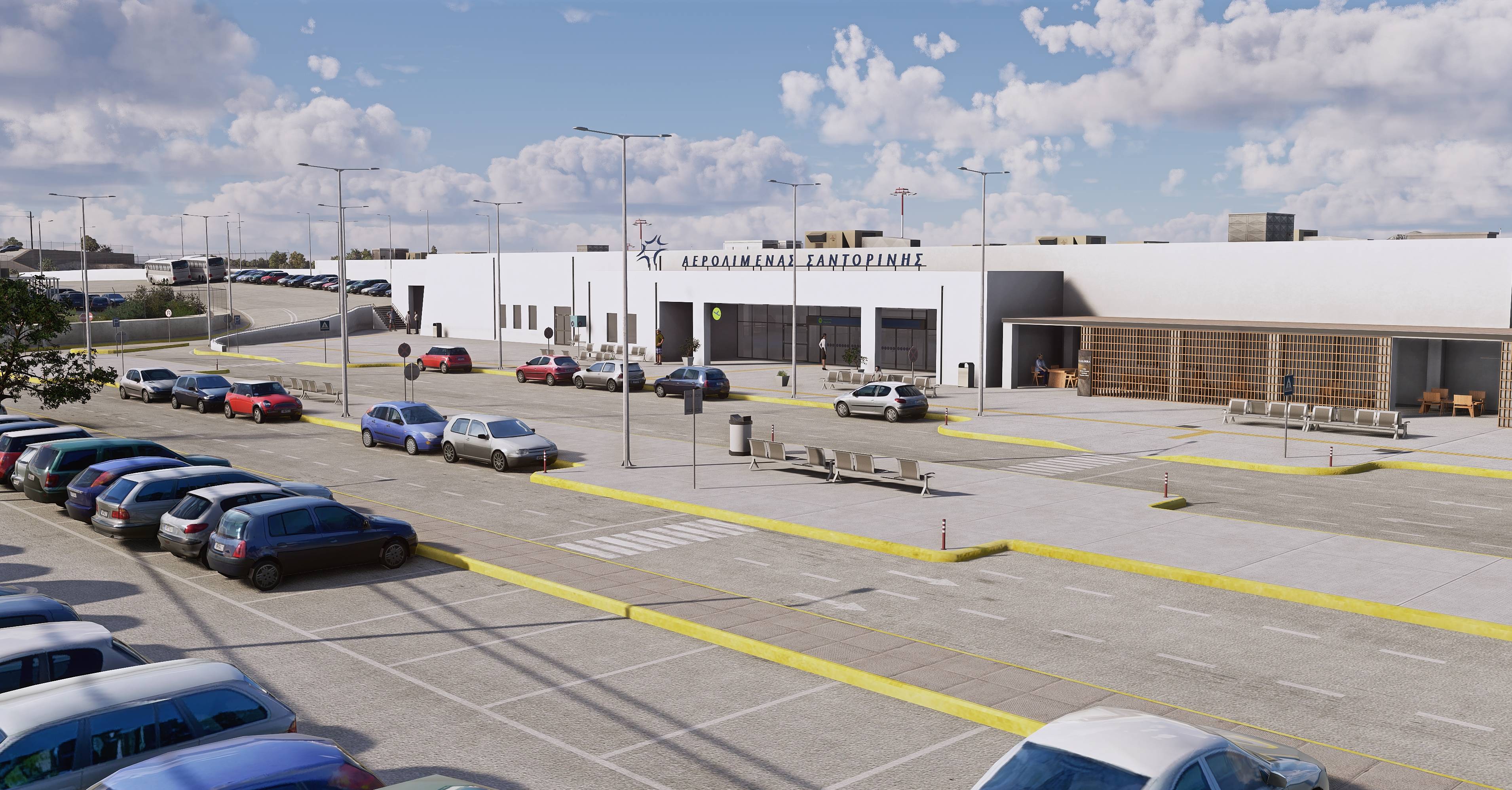 Just Flight - 29Palms - LGSR - Santorini Airport & Island