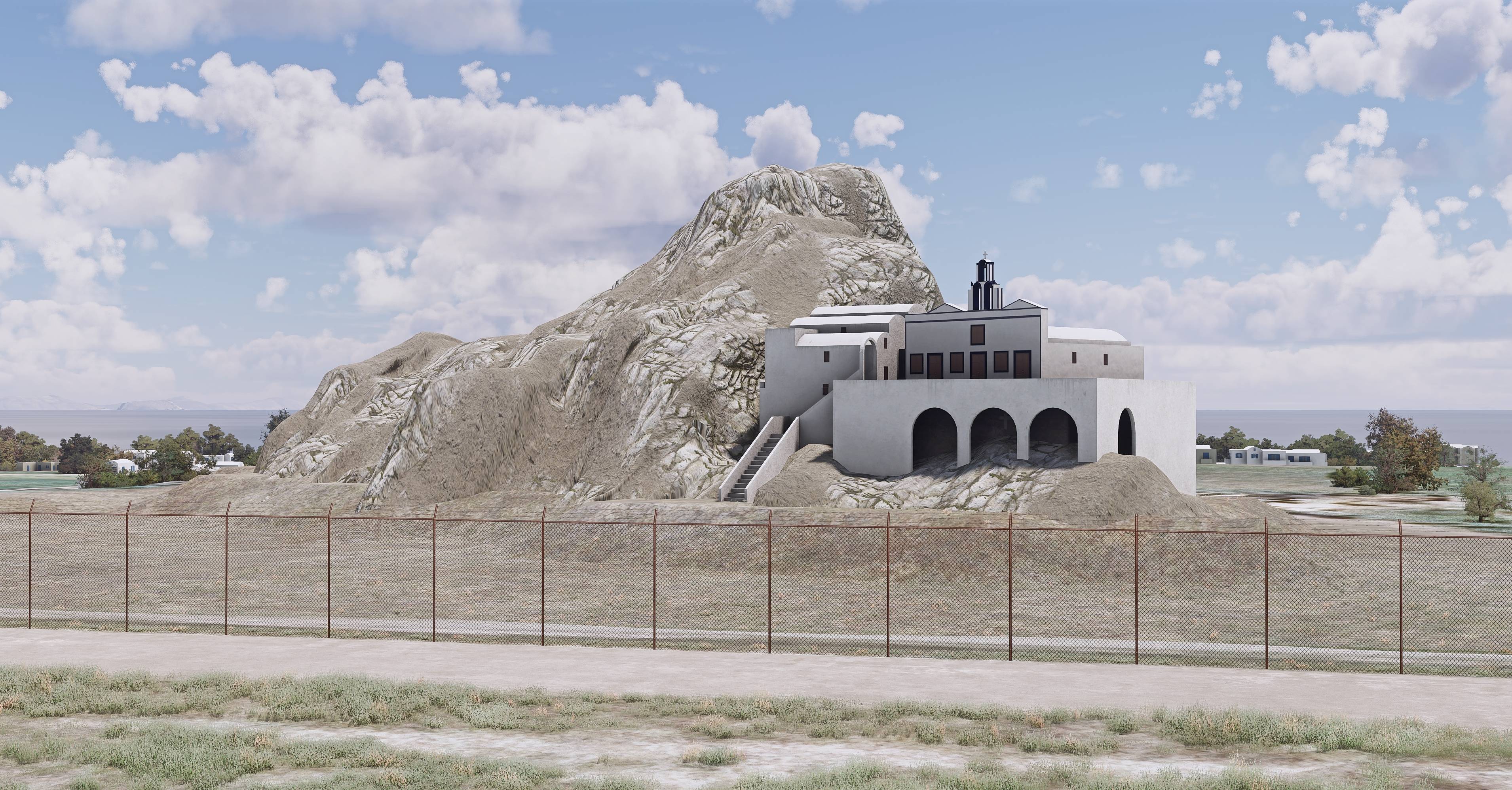 Just Flight - 29Palms - LGSR - Santorini Airport & Island