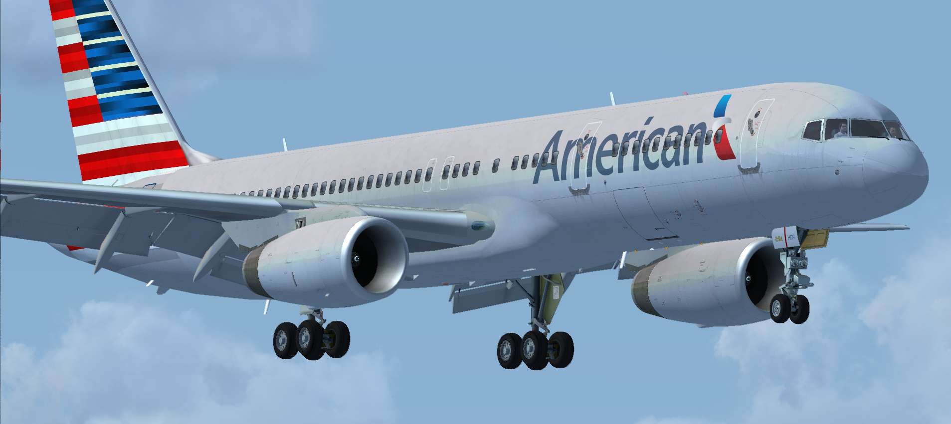 Just Flight - 757 Jetliner Freemium - FREE American Airlines 2013 livery