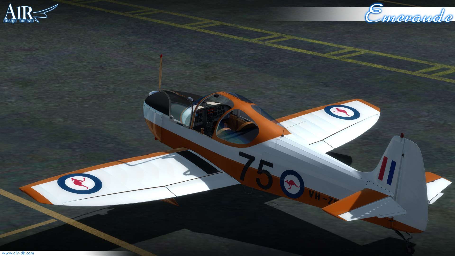 Just Flight - A1R Piel Emeraude (P3D)