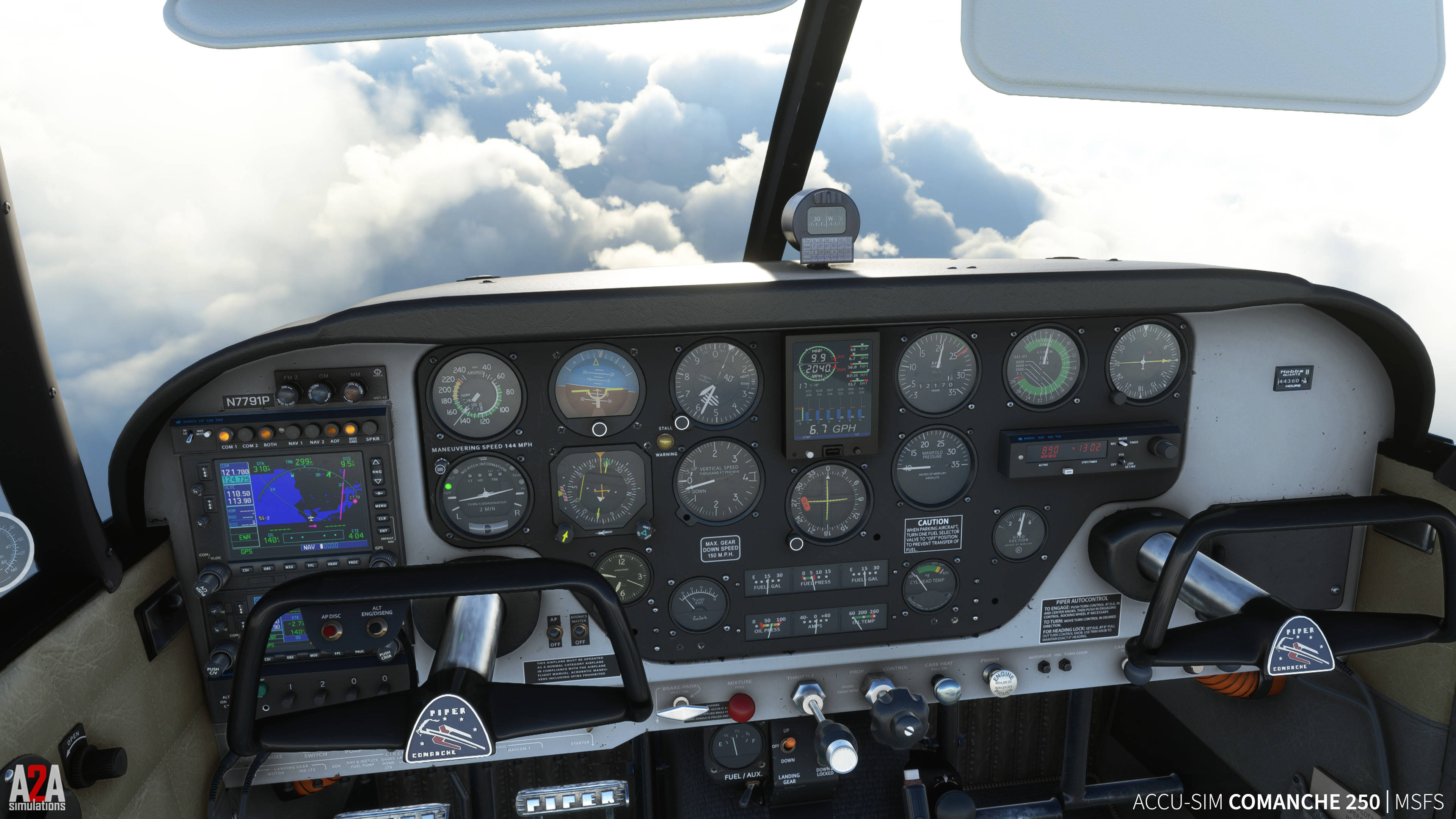 Just Flight - A2A Accu-Sim Comanche 250 (MSFS)