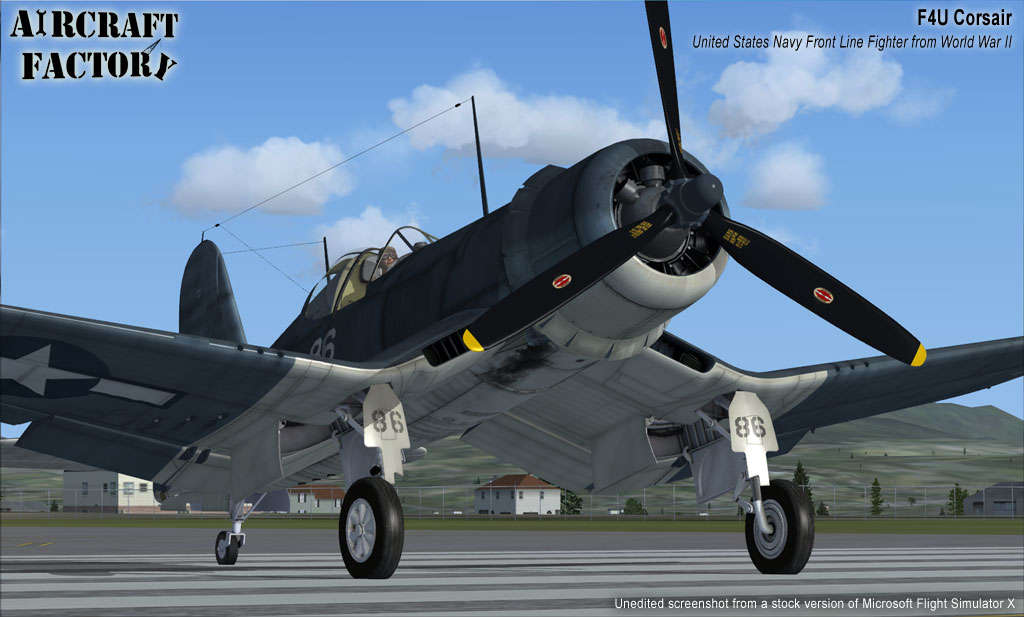 Just Flight - A2A Aircraft Factory - F4U Corsair