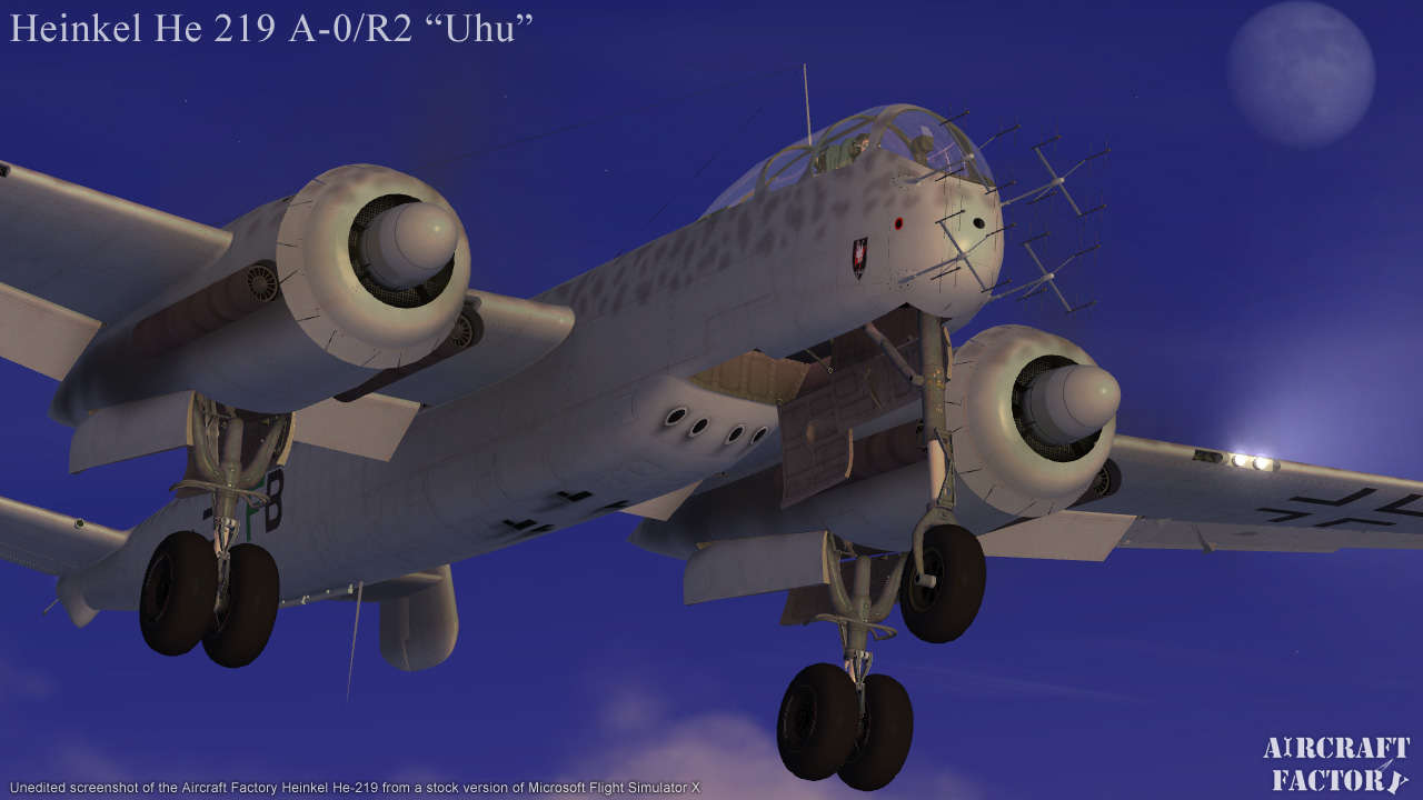 Just Flight - A2A Aircraft Factory - Heinkel He 219