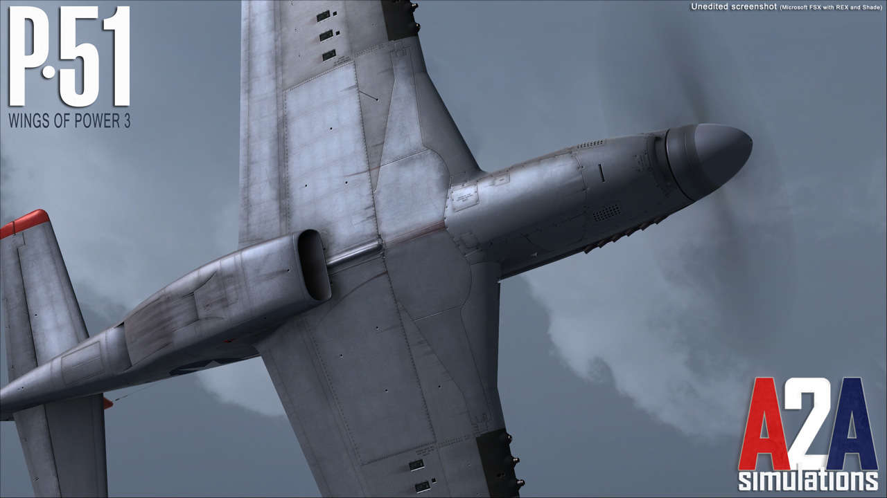 Just Flight - A2A Simulations P-51 Military with Accu-Sim (FSX)