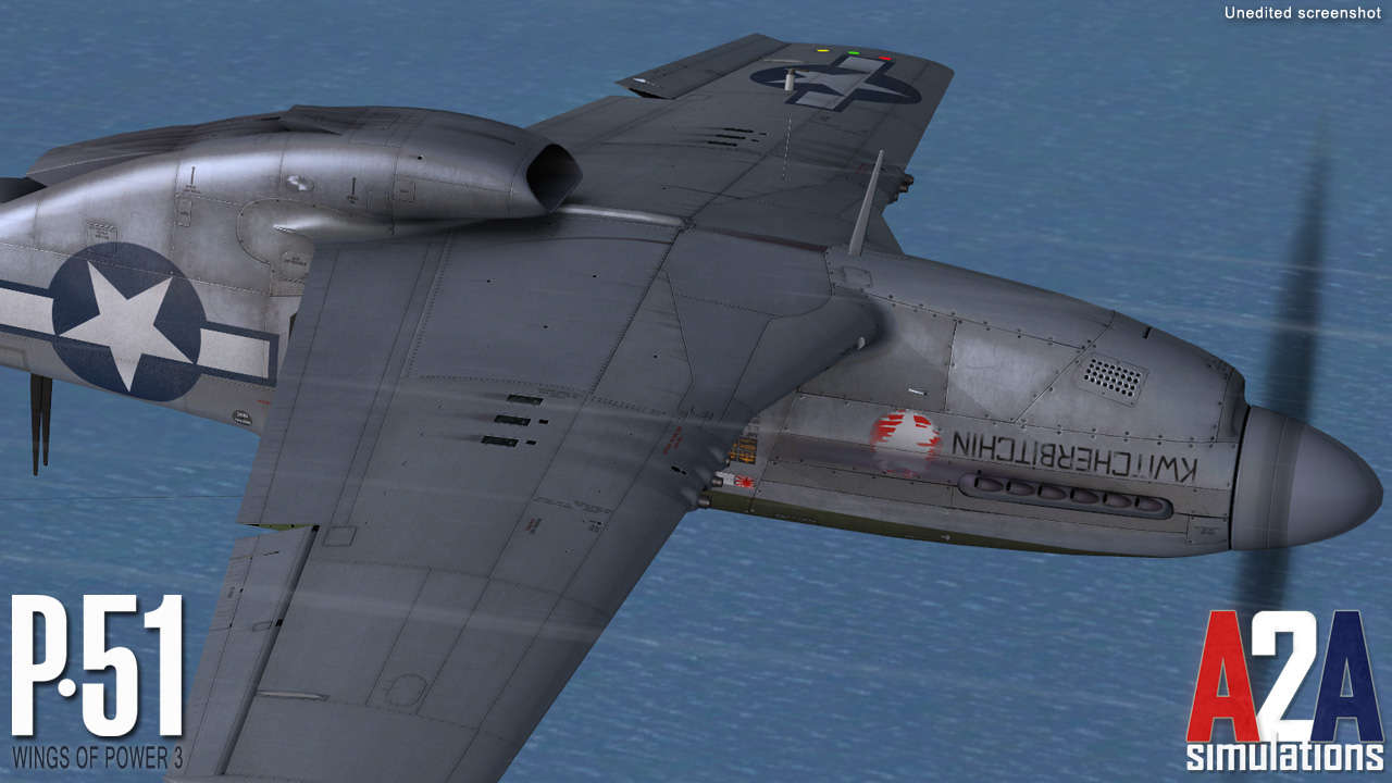 Just Flight - A2A Simulations P-51 Military with Accu-Sim (FSX)