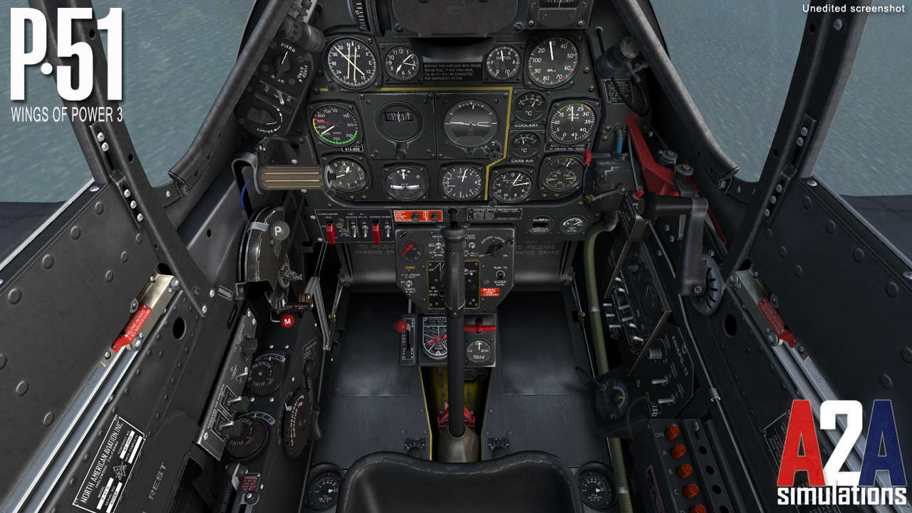 Just Flight - A2A Simulations P-51 Military with Accu-Sim (FSX)