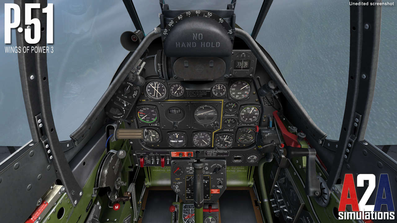 Just Flight - A2A Simulations P-51 Military with Accu-Sim (FSX)