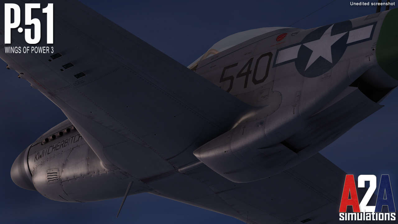 Just Flight - A2A Simulations P-51 Military with Accu-Sim (FSX)