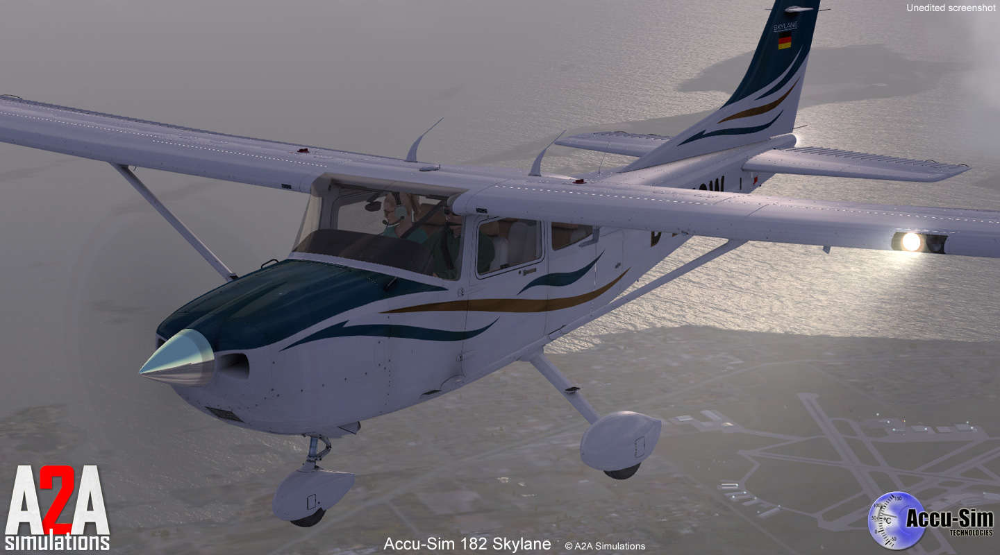 Just Flight - A2A Simulations C182 Skylane with Accu-Sim (P3D Academic)