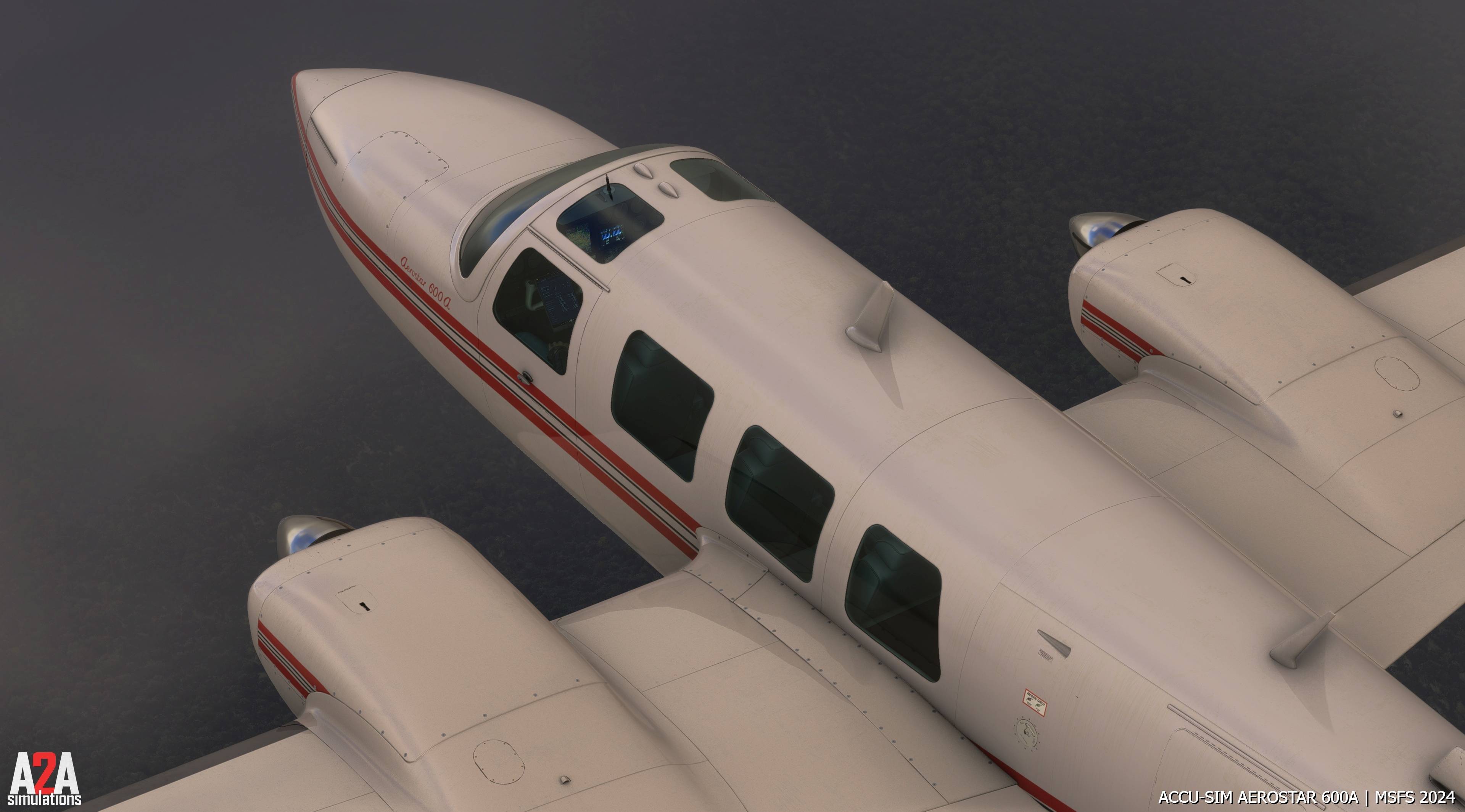 Just Flight - A2A Simulations Accu-Sim Aerostar 600