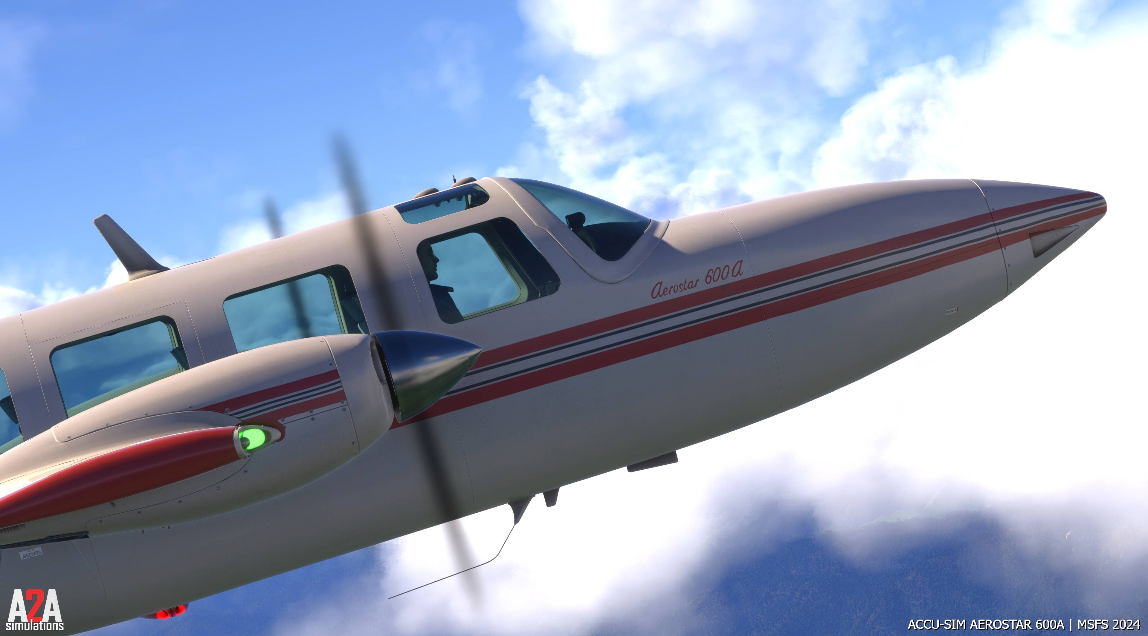 Just Flight - A2A Simulations Accu-Sim Aerostar 600