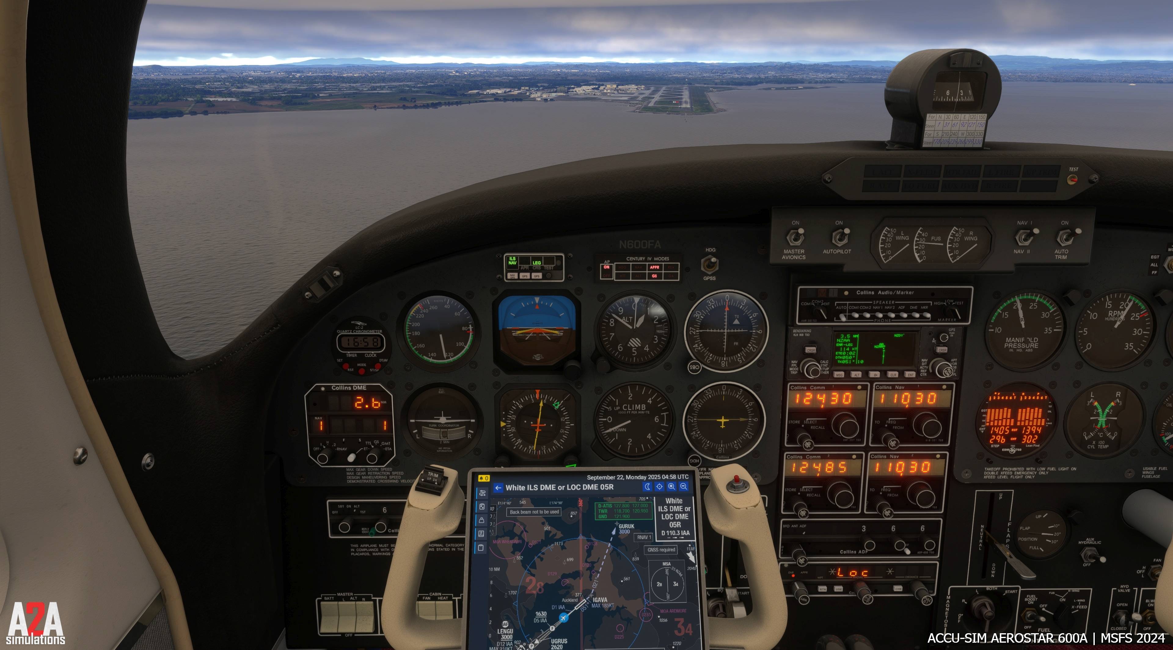 Just Flight - A2A Simulations Accu-Sim Aerostar 600