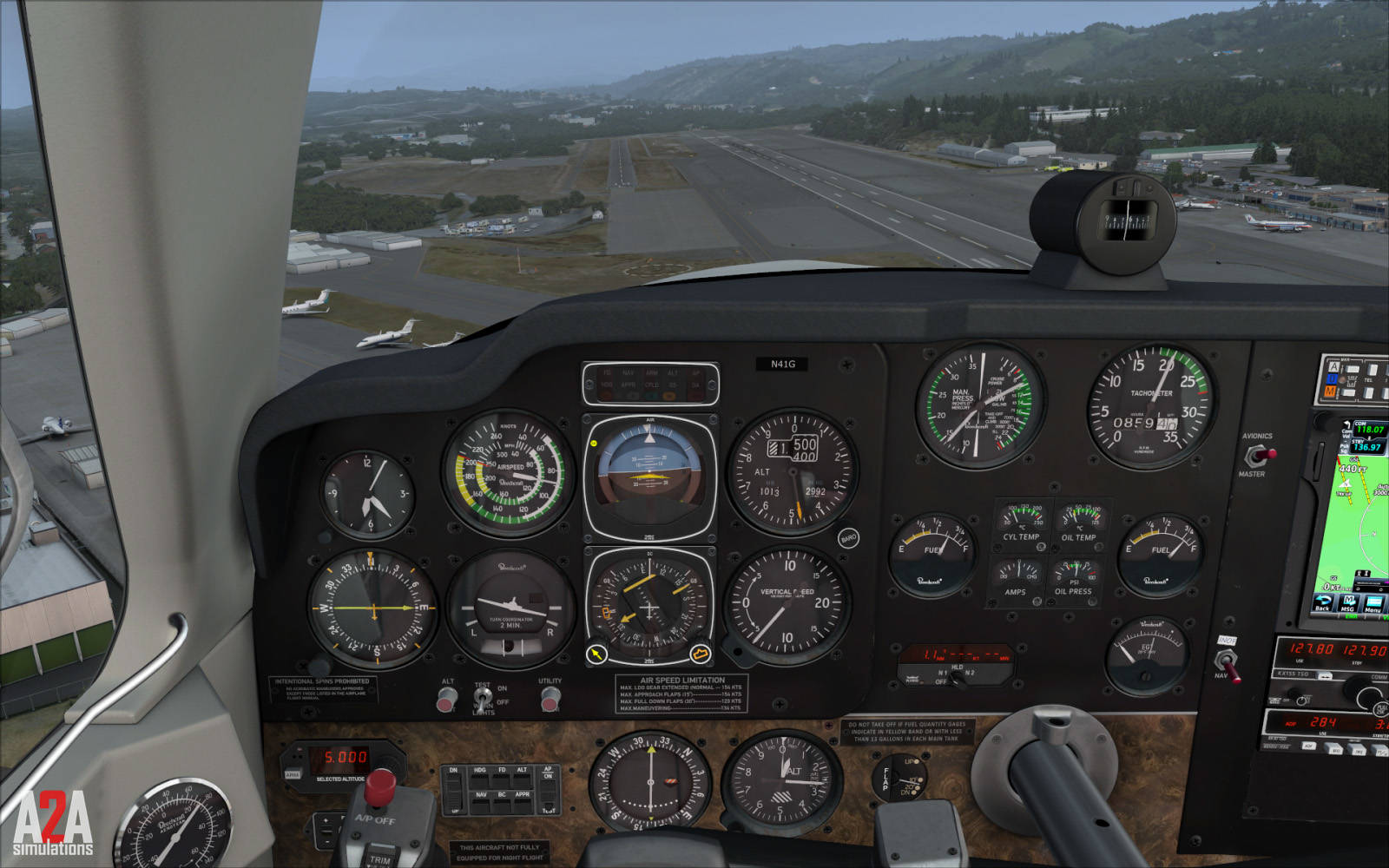 Just Flight - A2A Simulations Accu-Sim Bonanza (FSX)