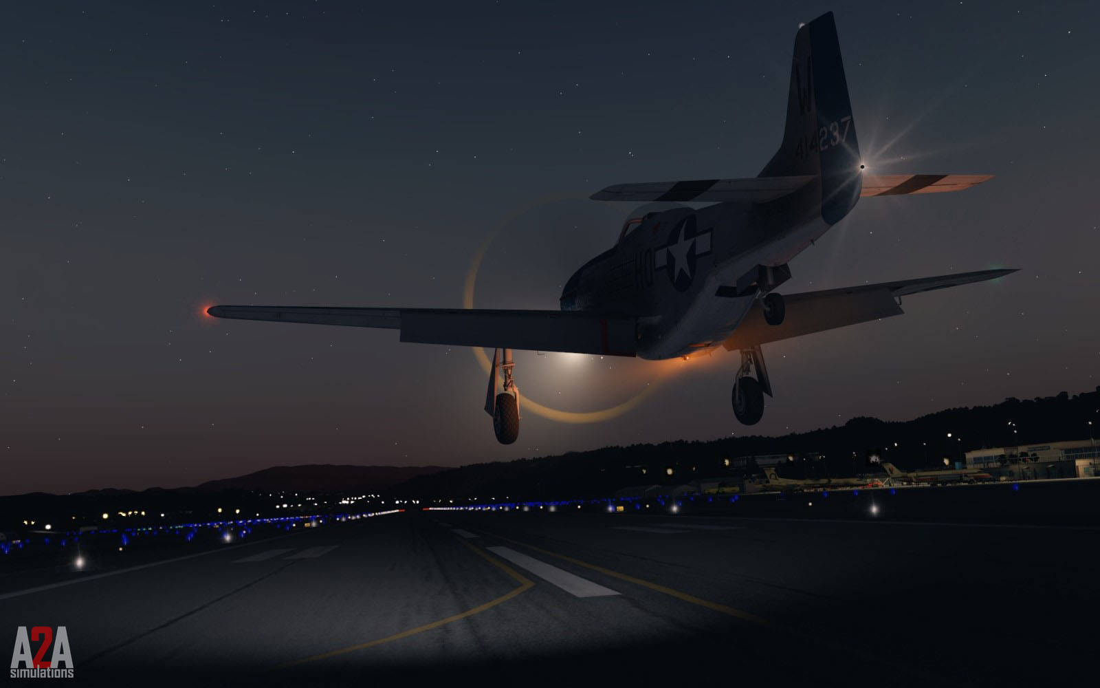 Just Flight - A2A Simulations Accu-sim P-51D Civilian (P3D v4/v5 Academic)