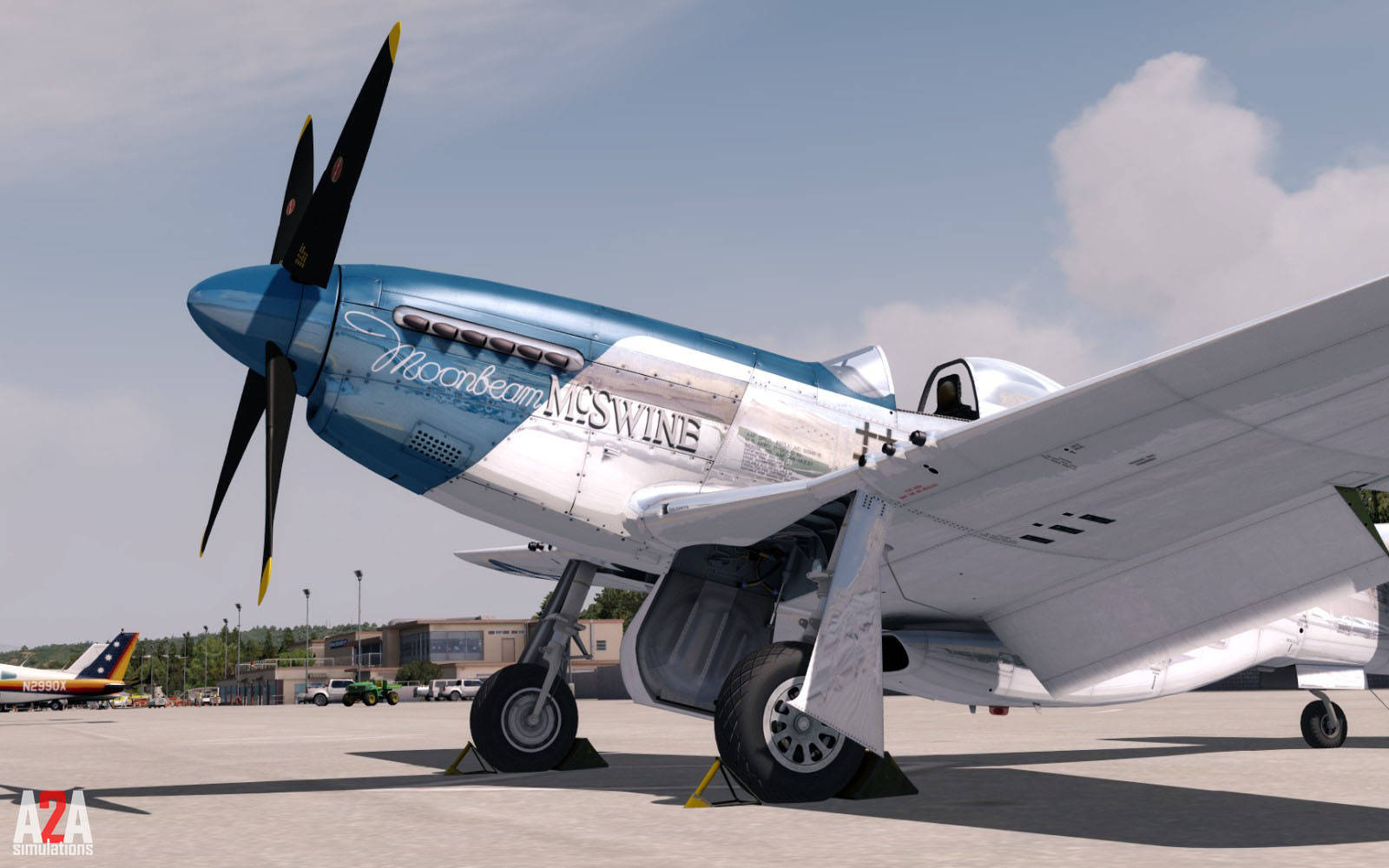 Just Flight - A2A Simulations Accu-sim P-51D Civilian (P3D v4/v5 Academic)