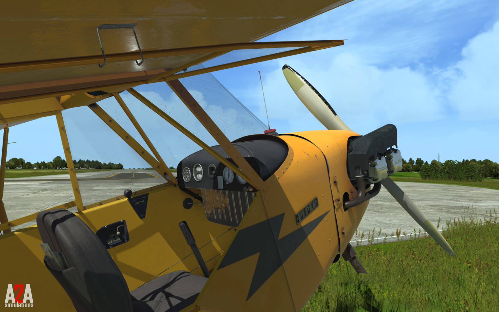 Just Flight - A2A Simulations Accu-Sim Piper J-3 Cub (P3D v4/v5 Academic)