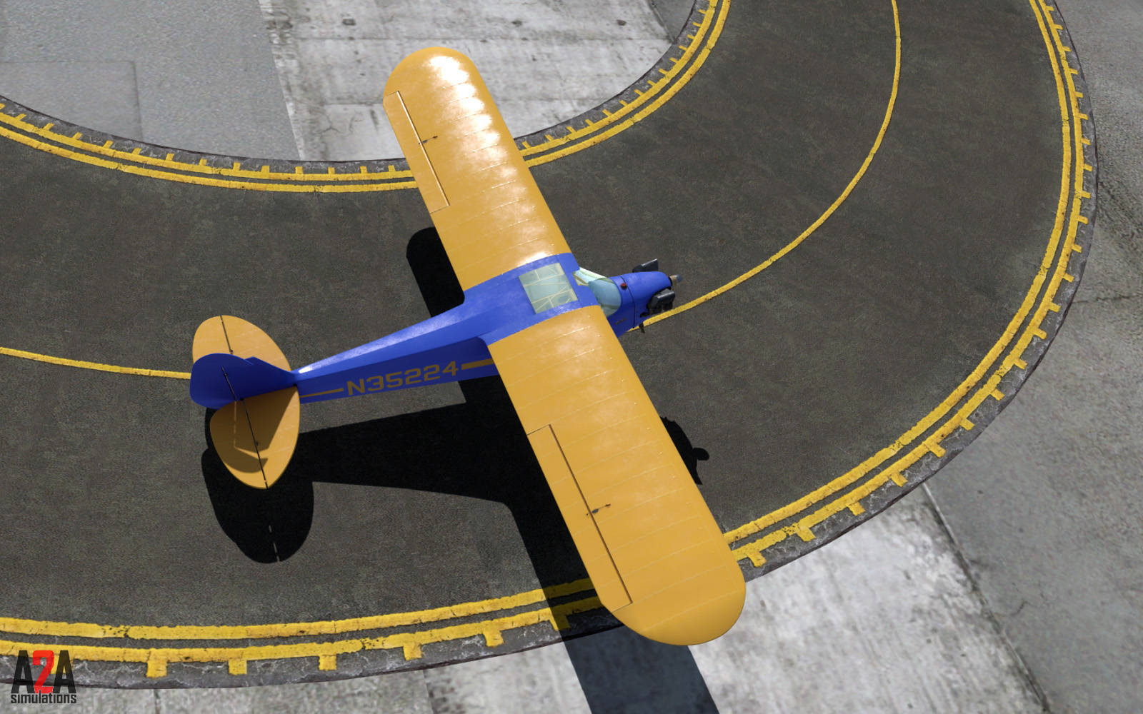 Just Flight - A2A Simulations Accu-Sim Piper J-3 Cub (P3D v4/v5 Academic)