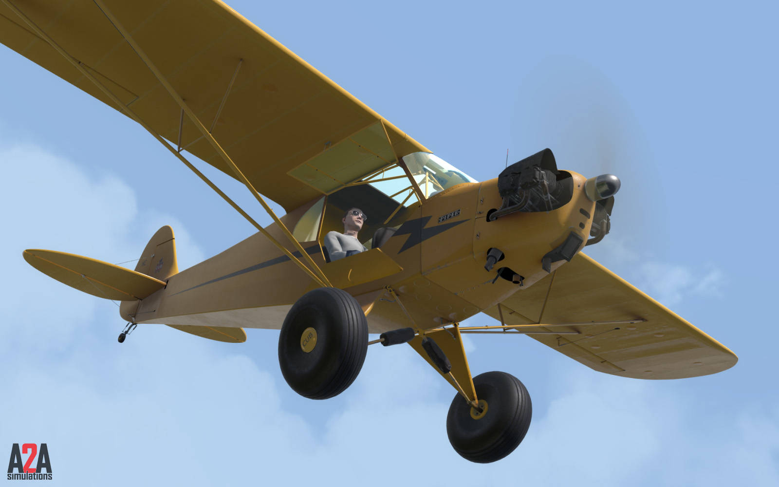 Just Flight - A2A Simulations Accu-Sim Piper J-3 Cub (P3D v4/v5 ...