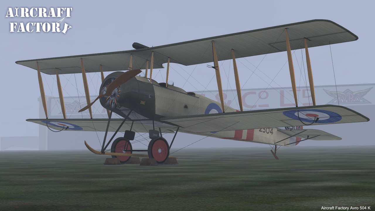 Just Flight - A2A Simulations Aircraft Factory Avro 504 K