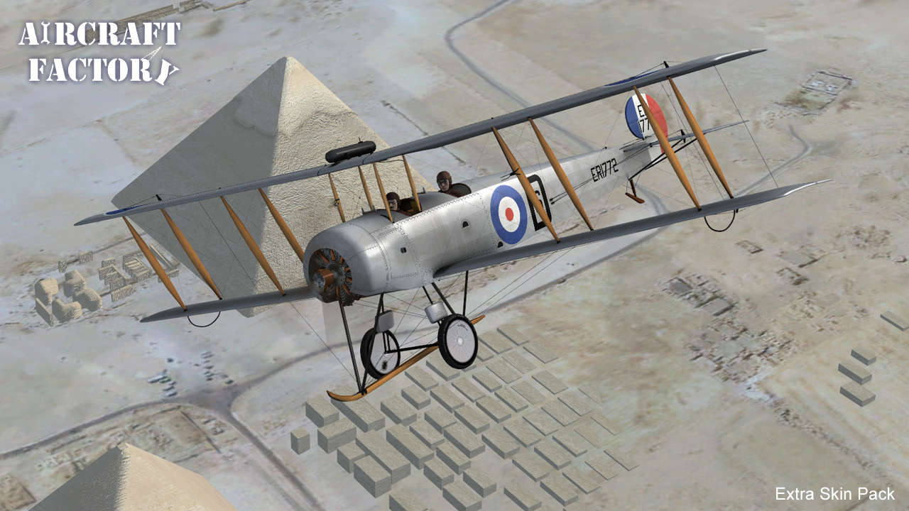 Just Flight - A2A Simulations Aircraft Factory Avro 504 K