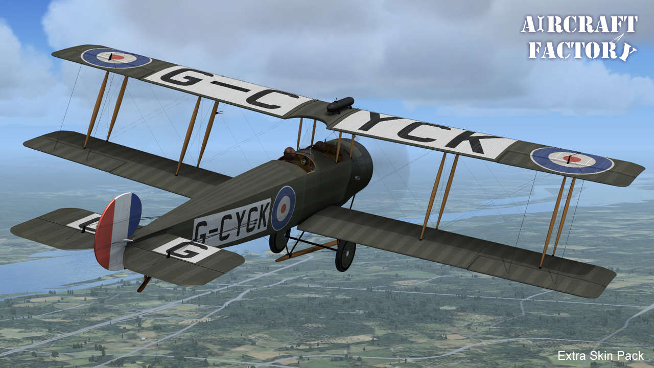 Just Flight - A2A Simulations Aircraft Factory Avro 504 K