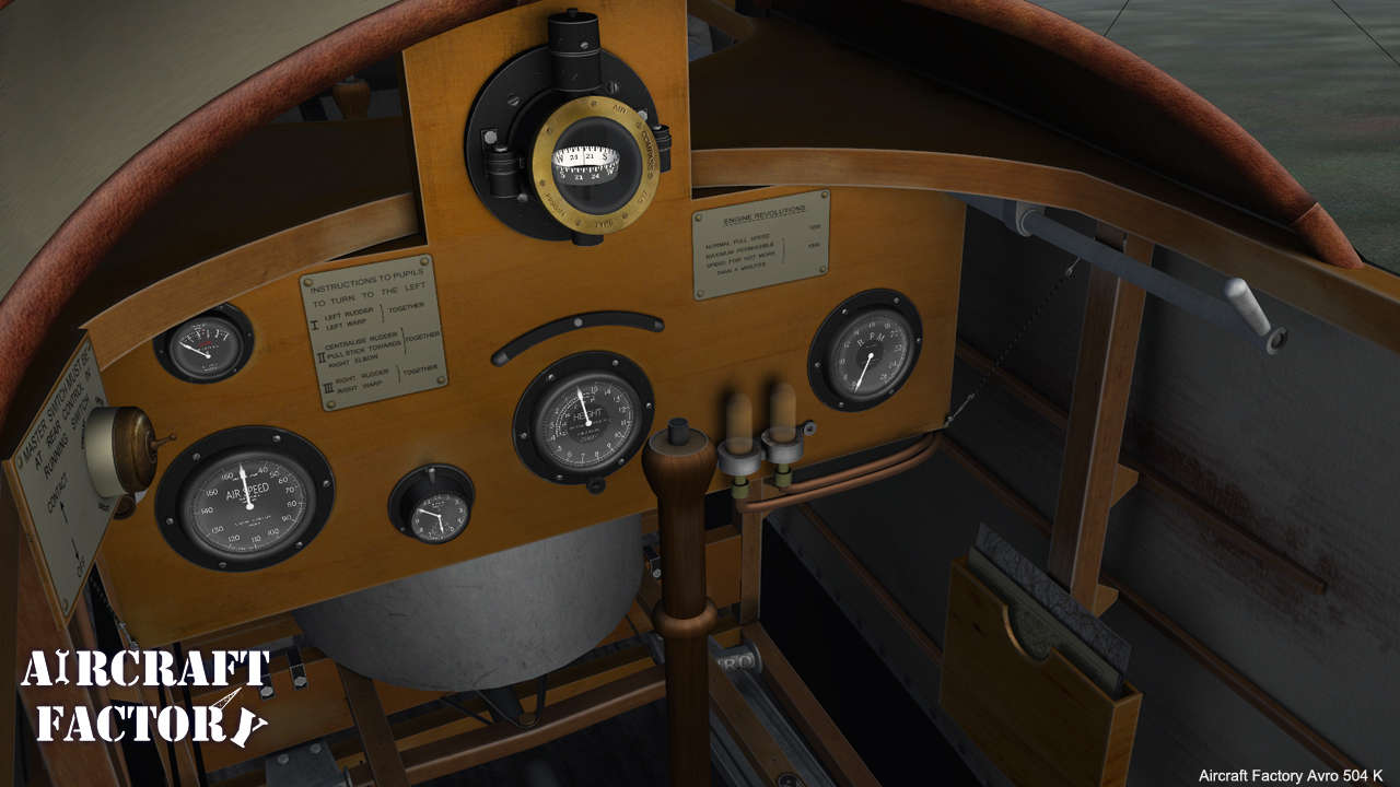 Just Flight - A2A Simulations Aircraft Factory Avro 504 K
