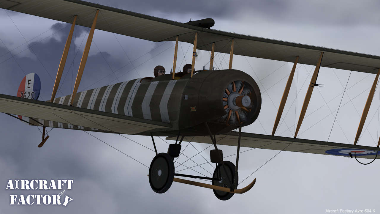 Just Flight - A2A Simulations Aircraft Factory Avro 504 K