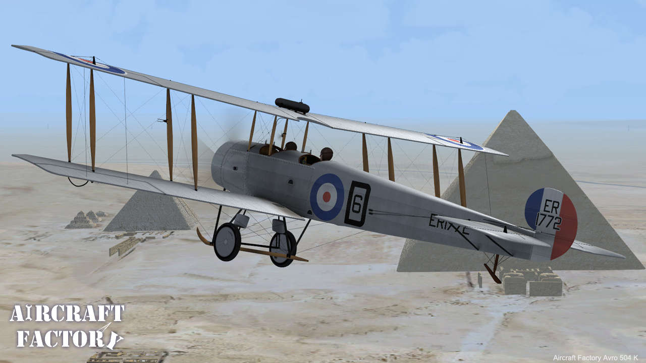 Just Flight - A2A Simulations Aircraft Factory Avro 504 K