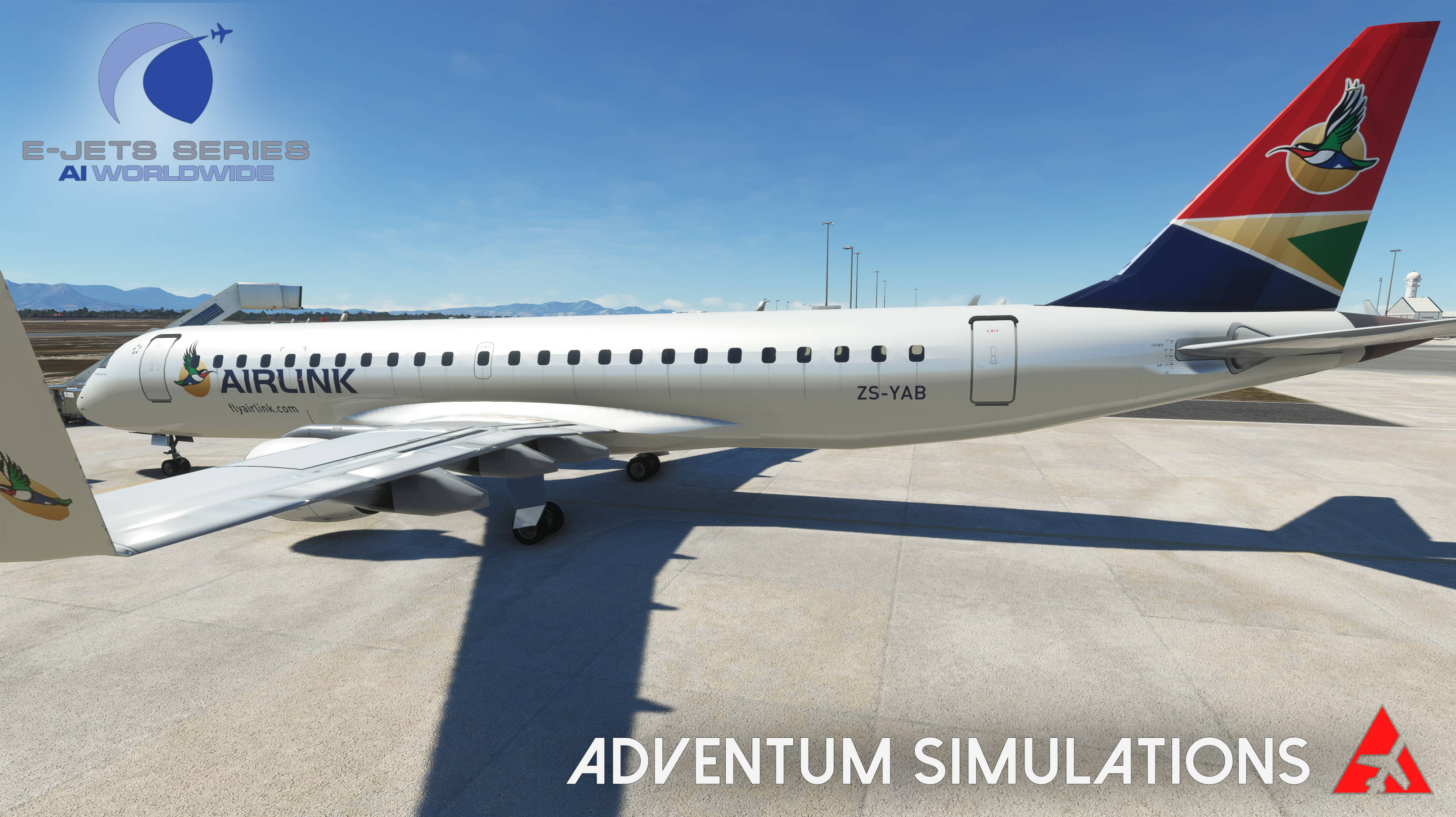 Just Flight - Adventum Simulations - AI Worldwide: E-Jets Series