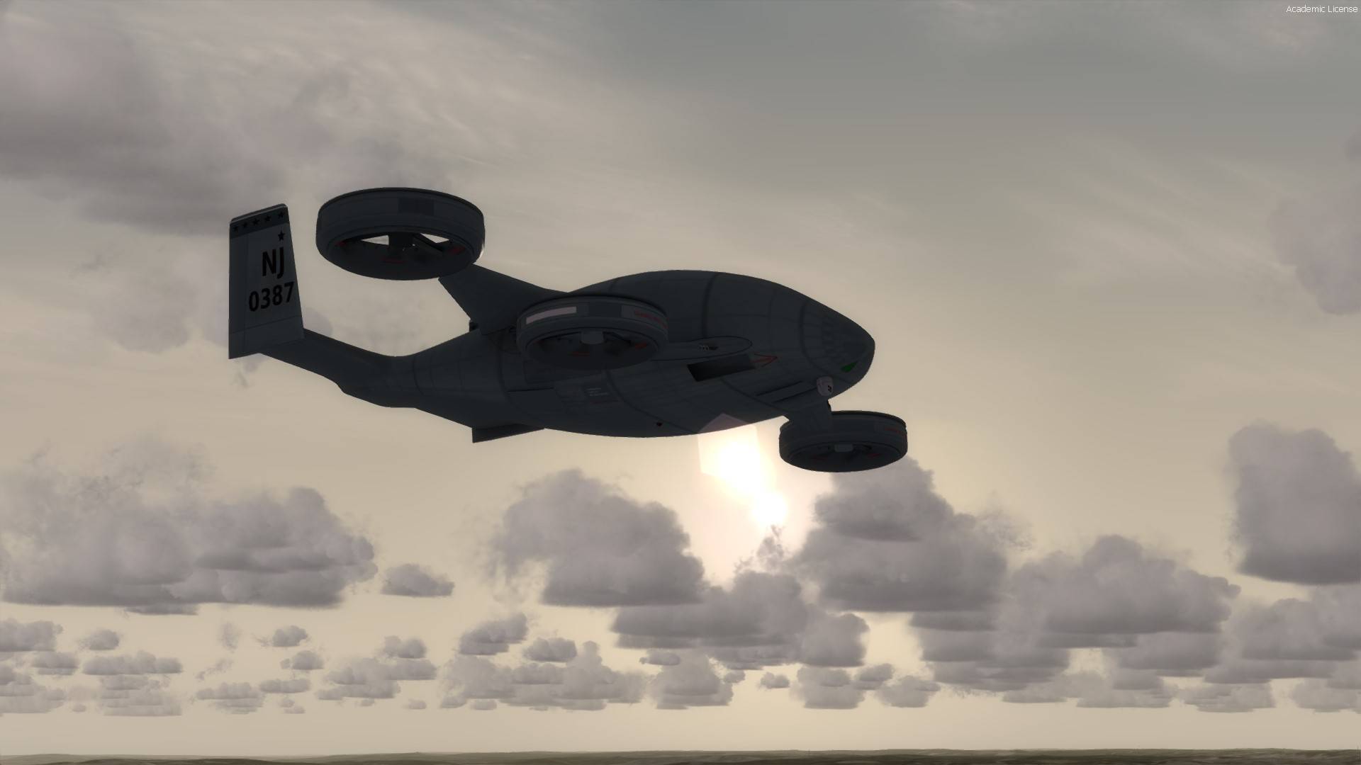 Just Flight - aeroG Aviation - UV-4 eVTOL UAV (P3D v4)