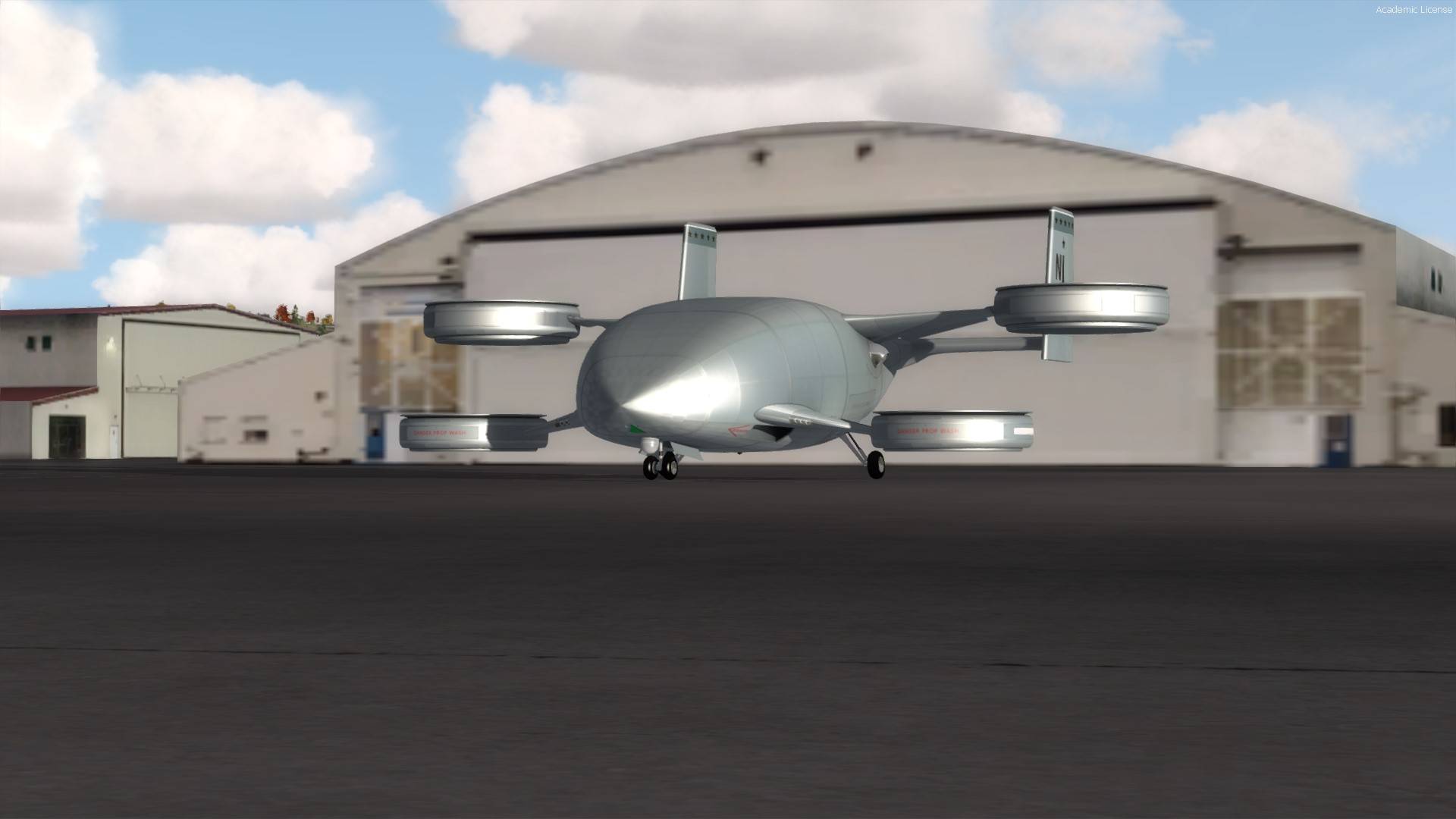Just Flight - aeroG Aviation - UV-4 eVTOL UAV (P3D v4)