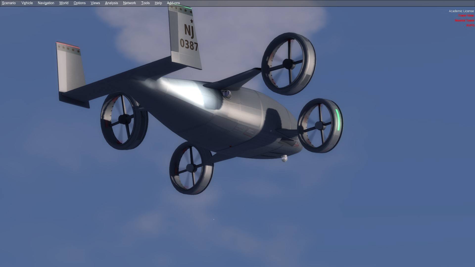 Just Flight - aeroG Aviation - UV-4 eVTOL UAV (P3D v4)