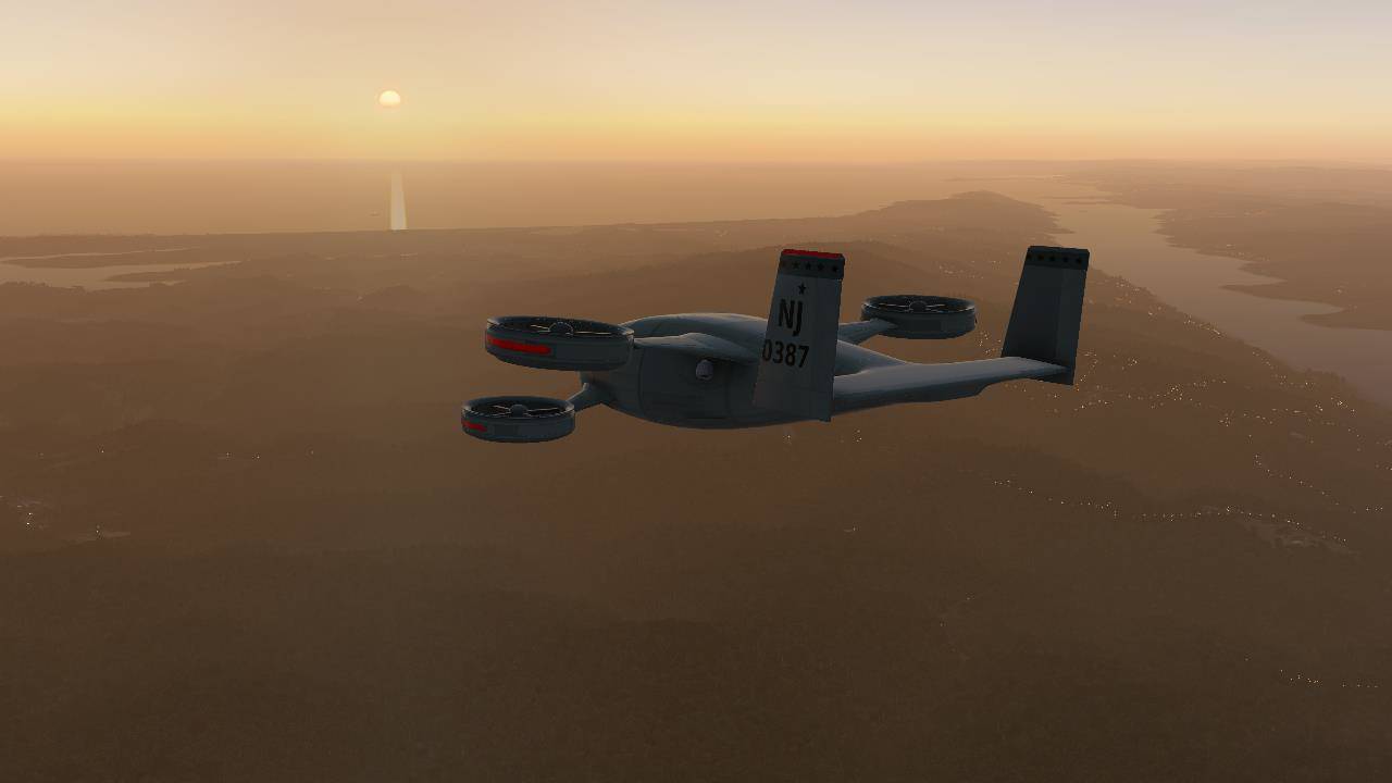 Just Flight - aeroG Aviation - UV-4 eVTOL UAV (for X-Plane 11)