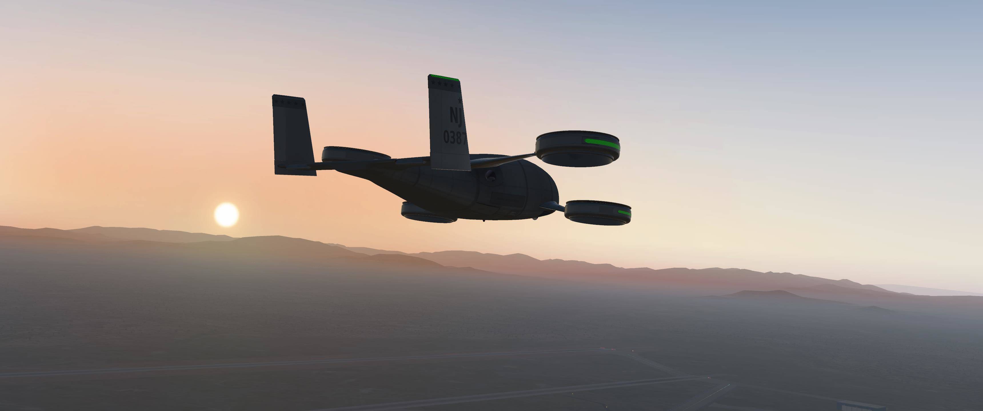 Just Flight - aeroG Aviation - UV-4 eVTOL UAV (for X-Plane 11)