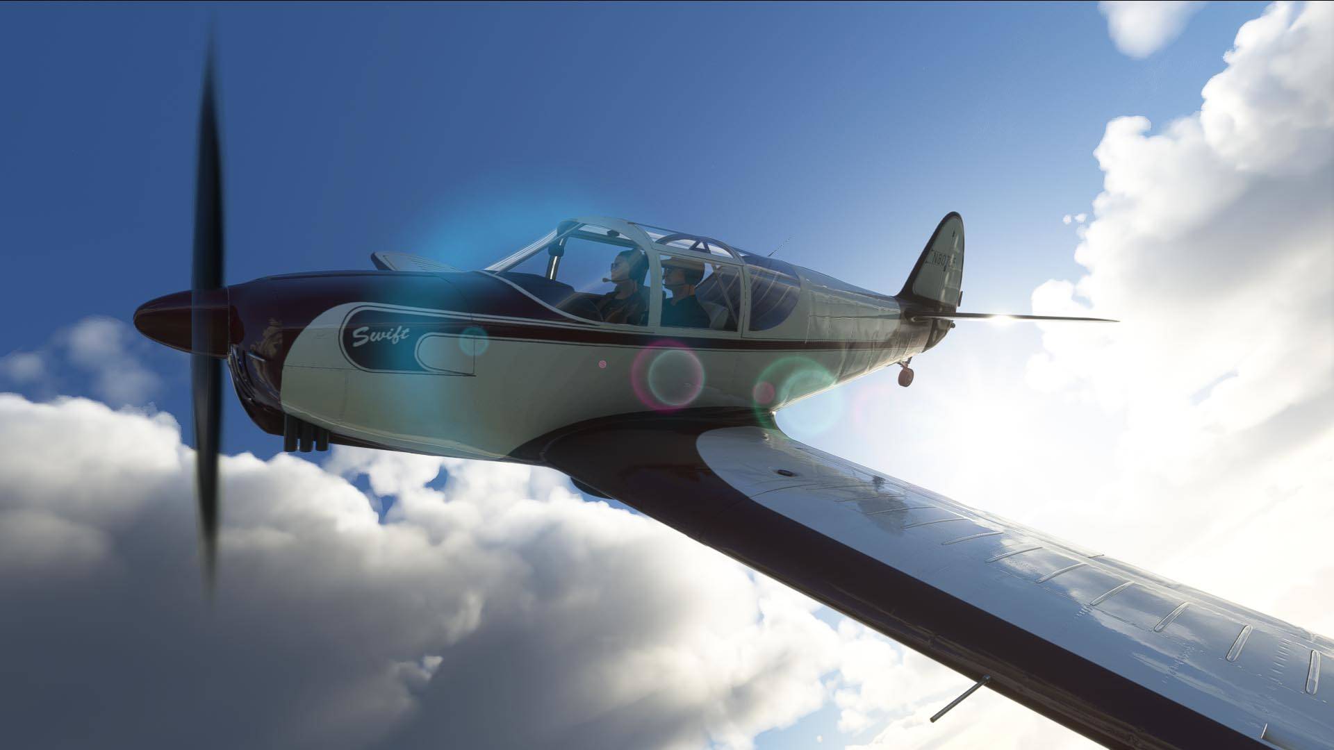 Just Flight - Aeroplane Heaven Globe Swift GC-1A