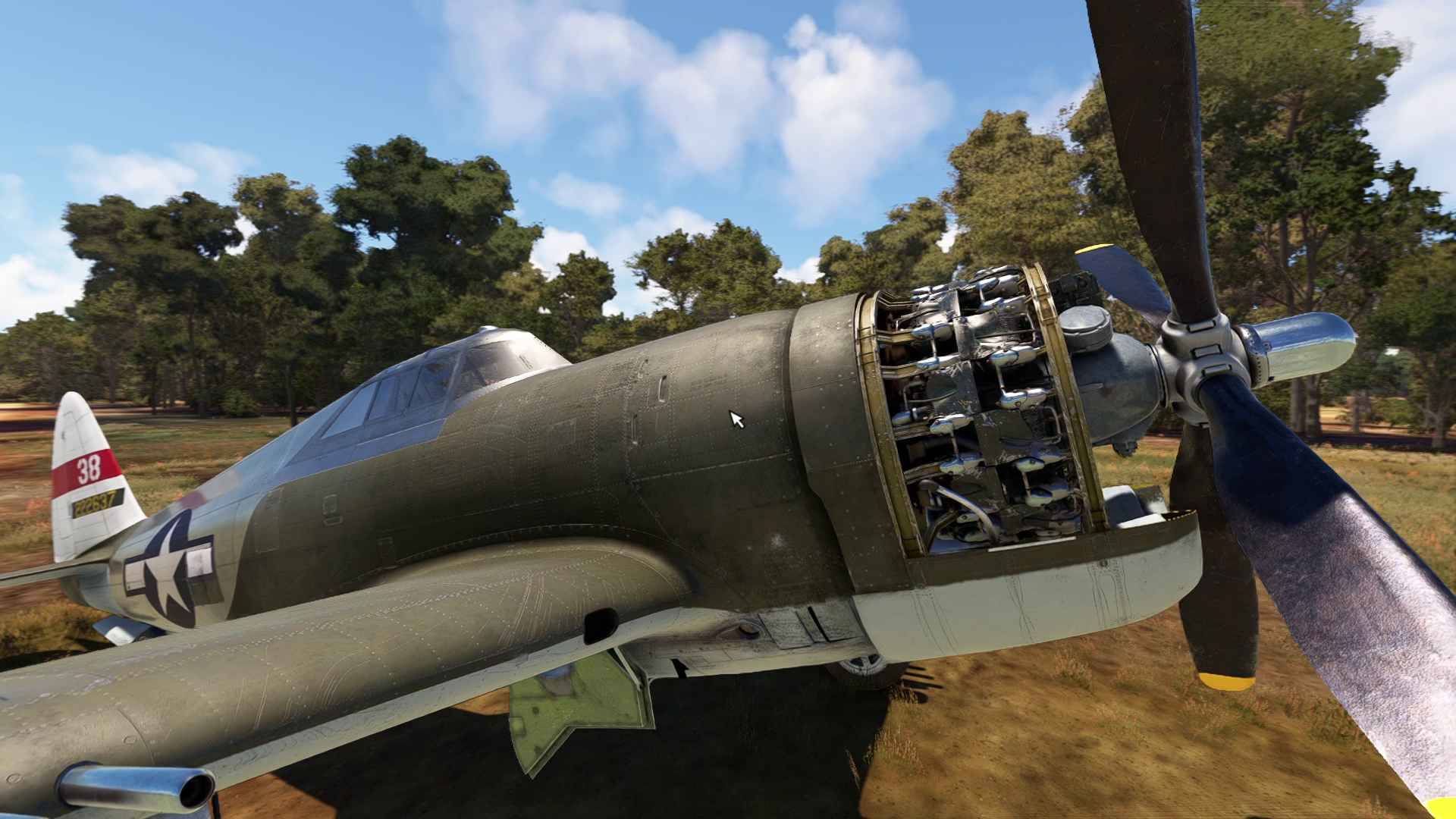 Just Flight - Aeroplane Heaven P-47D Thunderbolt 'Razorback'