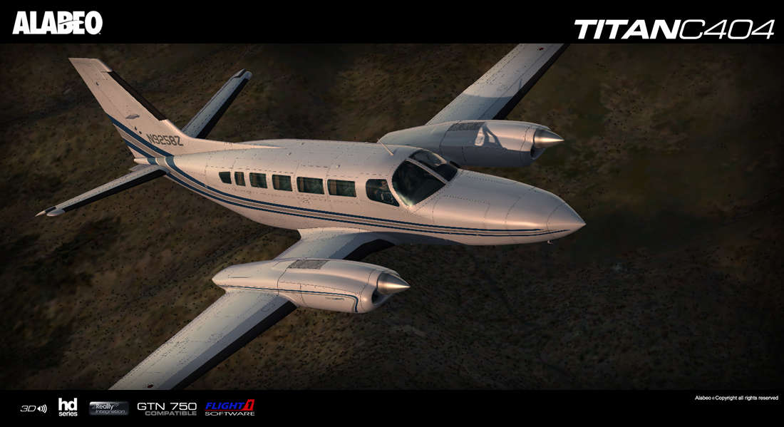Just Flight - Alabeo C404 Titan (FSX & P3D)