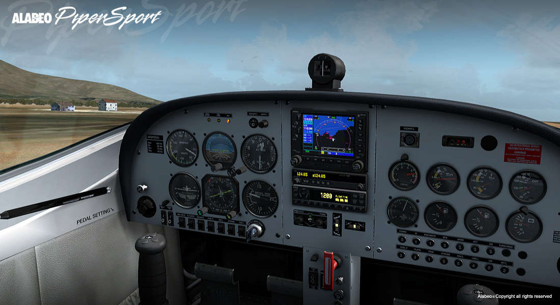 Just Flight - Alabeo CRUZ PiperSport PS-28 (FSX & P3D)
