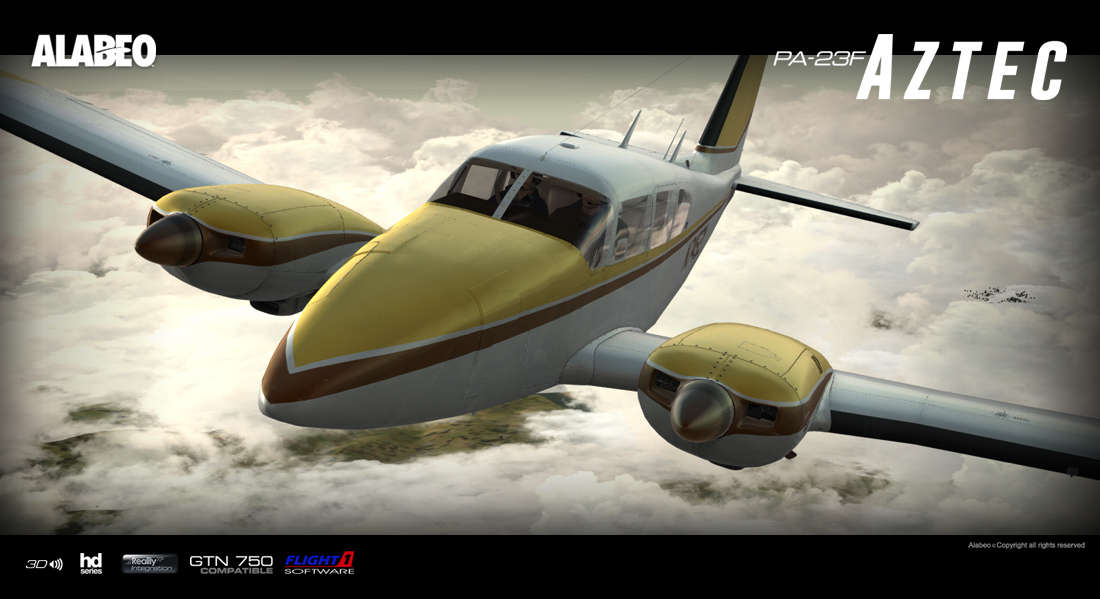 Just Flight - Alabeo PA-23F Aztec 250 (FSX & P3D)